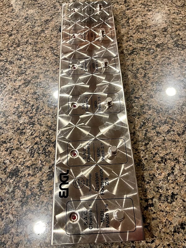 Engl Z9 midi footcontroller 2020 stainless steel | Reverb