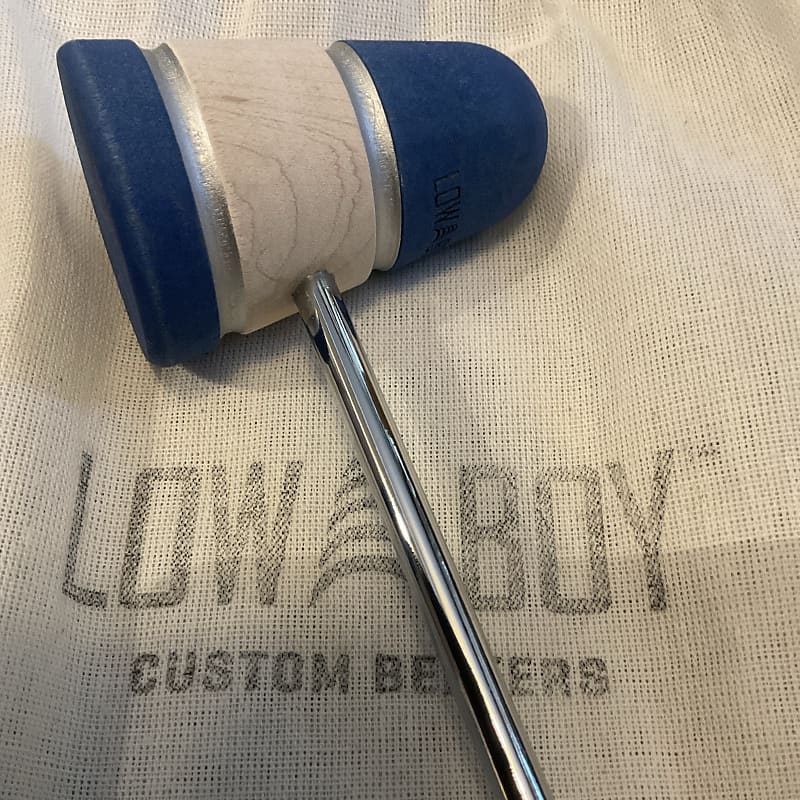 Low Boy Custom Beater - Standard Beater, Blue White Blue With | Reverb