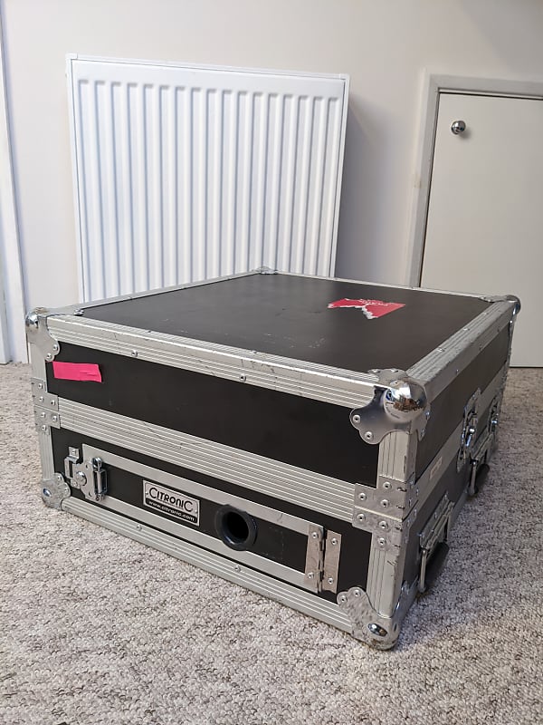 Citronic 2U & 10U Rack Case For Mixer Black | Reverb UK