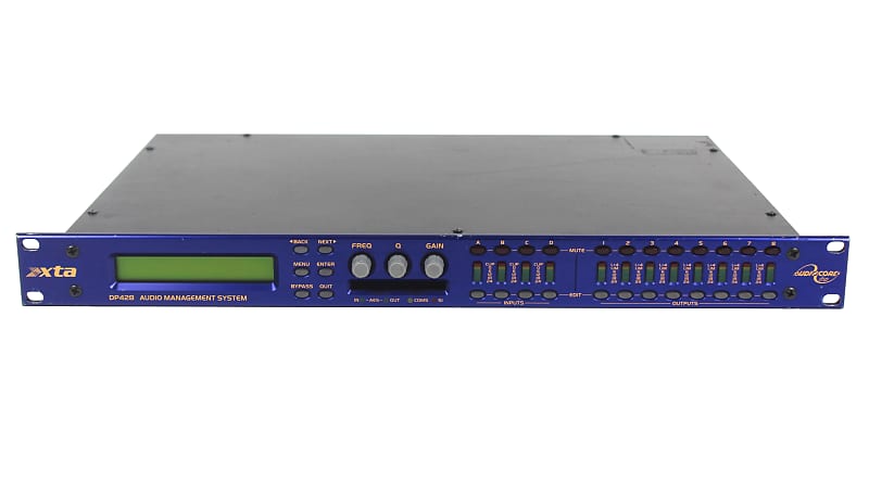 XTA DP428 Loudspeaker Processor Audio Management System | Reverb