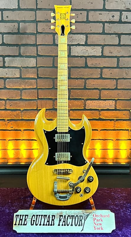 Rare Ampeg Super Stud GE-500 "SG" Electric Guitar - Mid 70's | Reverb