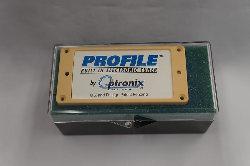 Optronix Profile Built in Electronic Tuner Cream | Reverb UK