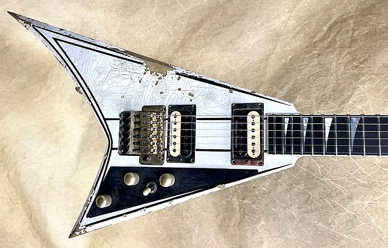 Jackson USA Custom Shop RR 2H FR Vintage Pinstripe Nitro | Reverb