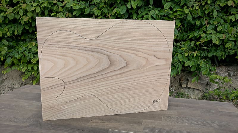 #47 1 piece Ash Guitar Body Blank for Telecaster. Air | Reverb UK