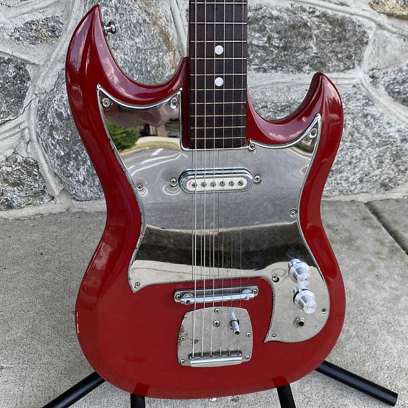 1960's Domino Baron Single Pickup Electric Guitar | Reverb