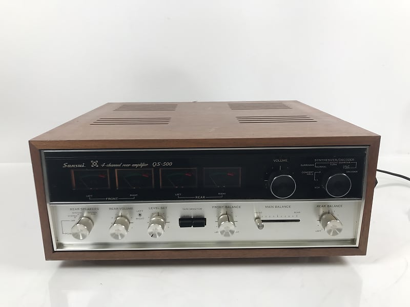 Sansui QS-500 Vintage Quadrophonic Amplifier | Reverb