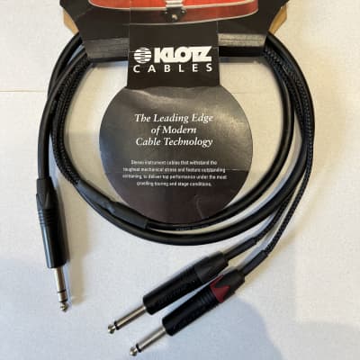 KLOTZ VARIO STEREO INSTRUMENT CABLE | Reverb