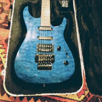 Charvel superstrat - blue | Reverb