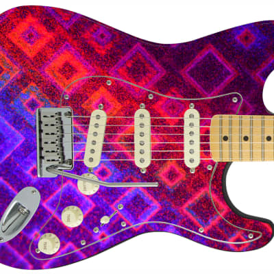 Sticka Steves Guitar Skin Axe Wrap Re-skin Vinyl DIY | Reverb Canada