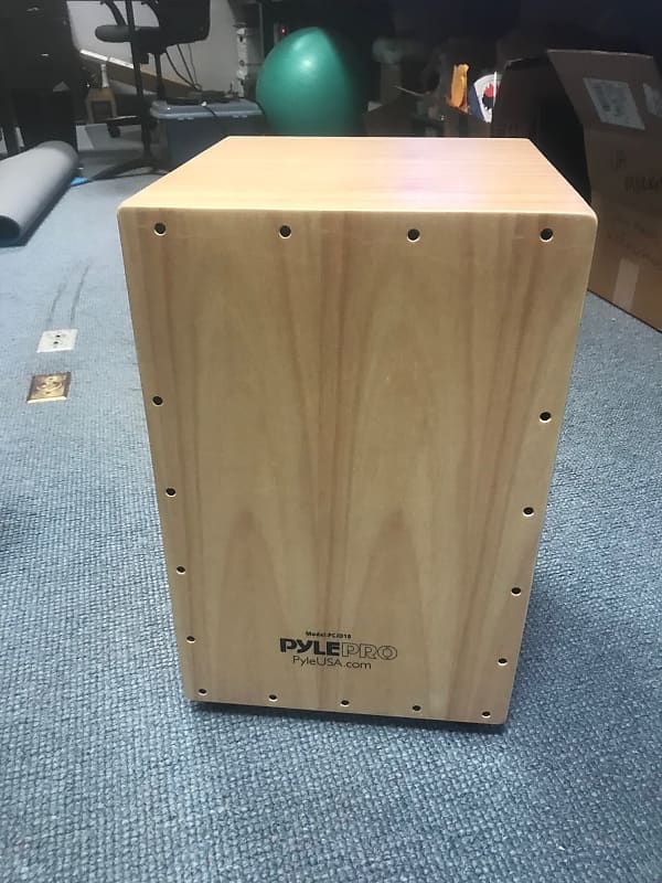 Cajon! Pyle Pro PCJD18 with Snare Effect. Sale Benefits Music | Reverb
