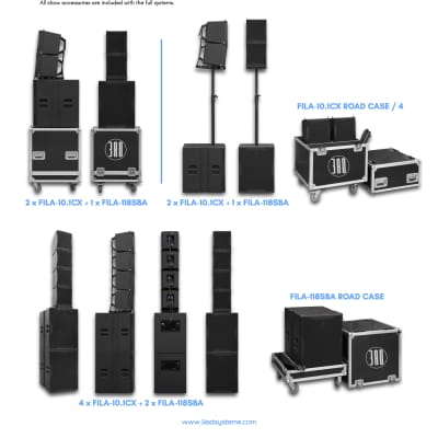 3AD SYSTEMS COMPACT LINE ARRAY COMBO SYSTEM-1 | Reverb
