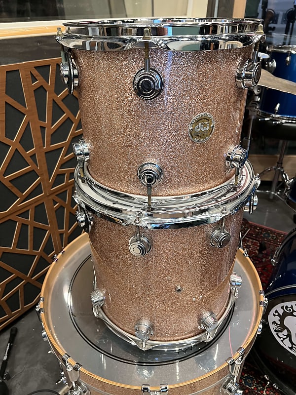 DW Collector's Series Drum Set Champagne Sparkle 22/12/14 | Reverb