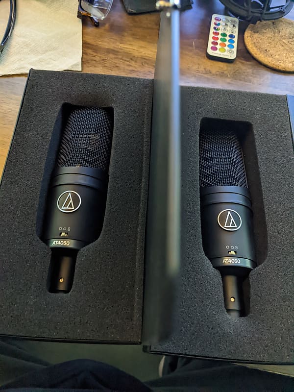 Audio-Technica AT4050 -- SERIAL PAIR -- Large Diaphragm | Reverb