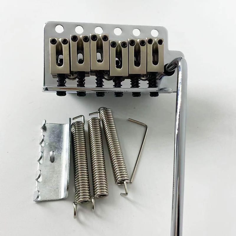 Wilkinson Modern Tremolo Bridge System in Chrome | Reverb