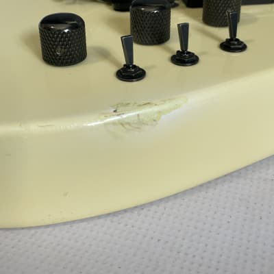 1987 Charvel Jackson Model 6 Neck Thru Pearl White 6 String | Reverb