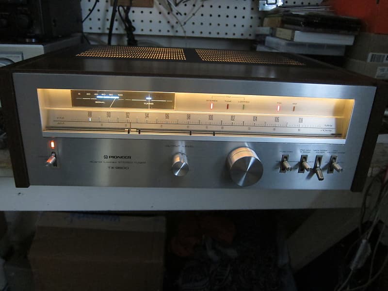 Pioneer TX-9800 Fm/Am Analogue Stereo Tuner, Cabinet, Back | Reverb