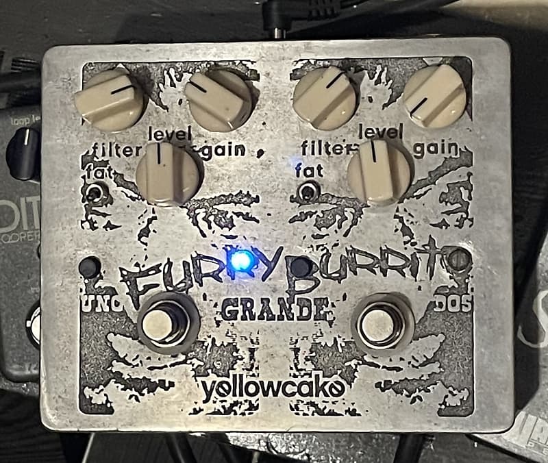 Yellowcake Furry burrito “Grande” one off, prototype. 2012 | Reverb