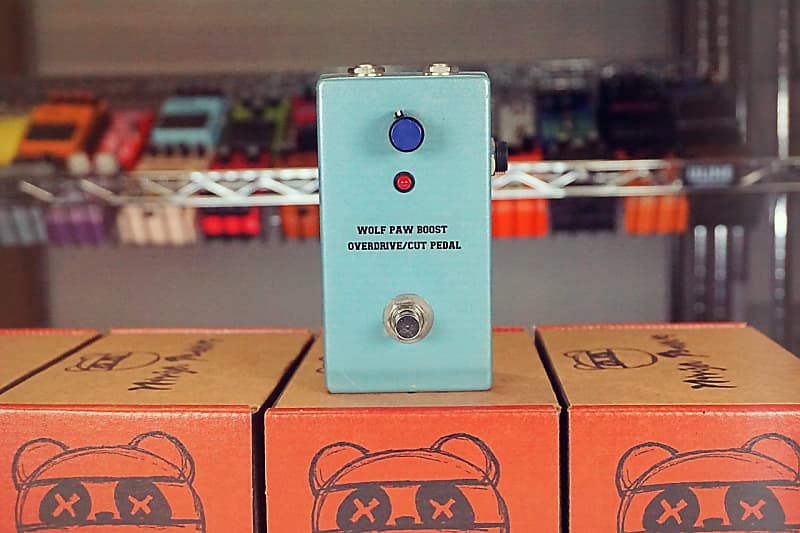 Terry Jay WOLF PAW BOOST OVERDRIVE/CUT PEDAL | Made in USA | Reverb