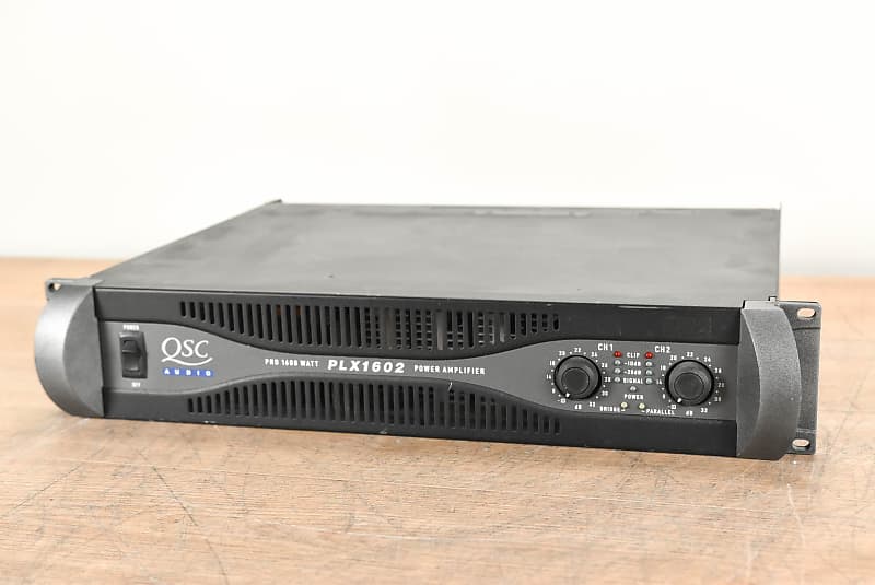 QSC PLX1602 2-Channel Power Amplifier CG00464 | Reverb Australia