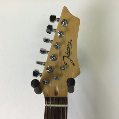 Used Johnson STRAT W/ EMGS Electric Guitars Black | Reverb