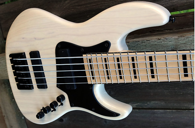 Bassmods K524 2018 Trans White- Bartolini Quad coils - | Reverb