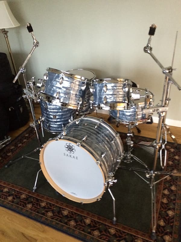 Sakae Trilogy Drums - 2014 - Sky Blue Pearl | Reverb