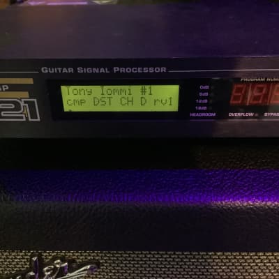 DigiTech GSP 21 Legend 1990s - Black | Reverb