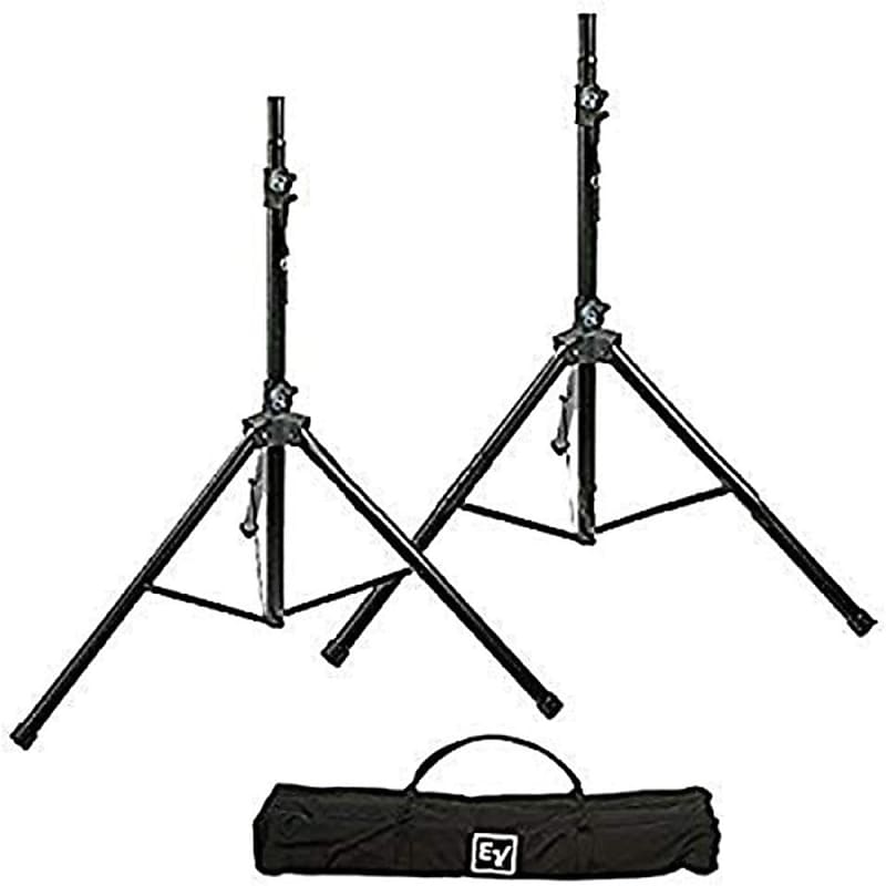 Electro Voice TSP 1 Aluminum Tripod Speaker Stand Pair With | Reverb
