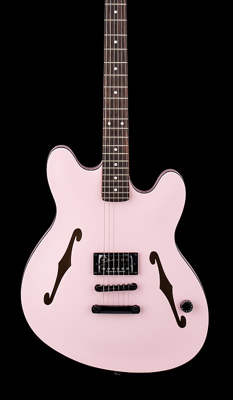 Fender Tom DeLonge Starcaster - Satin Shell Pink #01503 | Reverb