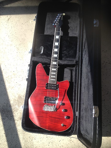 Reverend Bayonet electric guitar with case | Reverb