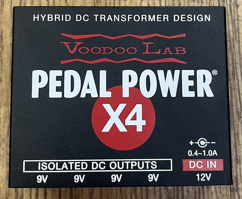 ***VOODOO LAB PEDAL POWER X4 ISOLATED POWER SUPPLY (USED) | Reverb