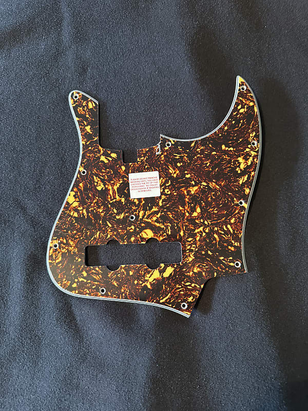 Sadowsky - NYC Highly figured Tortoise Pickguard - Tortoise | Reverb