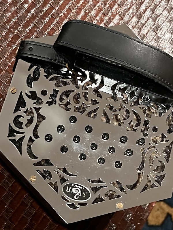 McNeela Swan 30 Button Anglo Concertina in C/G; 2022-23; | Reverb