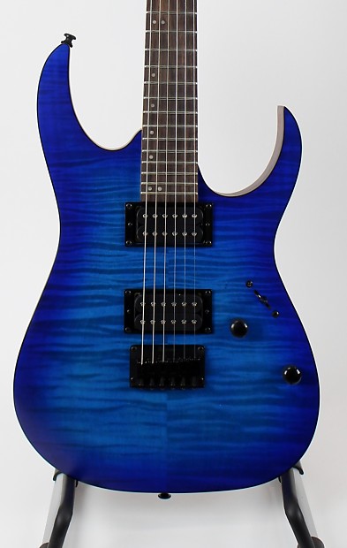 Ibanez RG6003FM Electric Guitar Transparent Blue Flamed Maple | Reverb