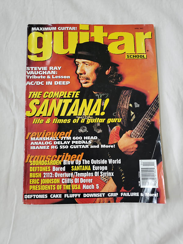 Guitar School Magazine Back Issue April 1997 | Reverb