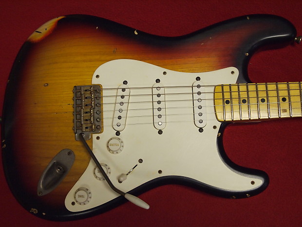 Bill Nash Stratocaster 1957 reissue 2 Color Sunburst | Reverb