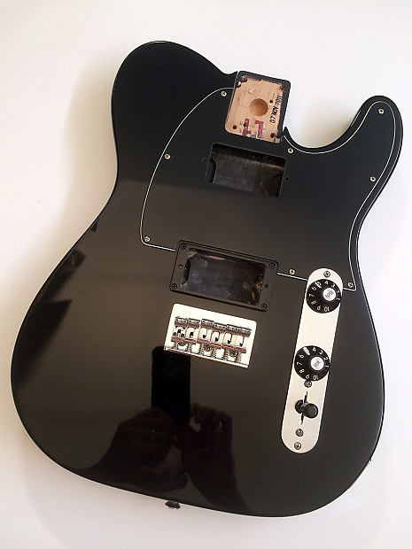 Fender Telecaster Black Body | Reverb