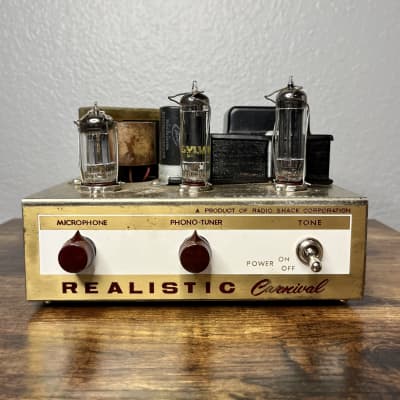 1960’s Realistic Carnival Fender Tweed Princeton 5F2A | Reverb