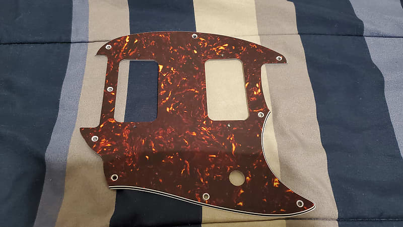Squier Bullet Mustang Tortoise Shell Pickguard | Reverb