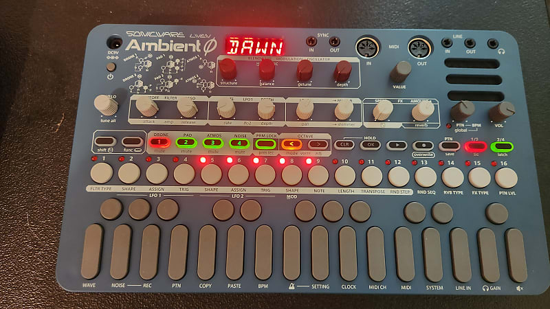 Sonicware Liven Ambient Ø Soundscape Synthesizer 2024 | Reverb
