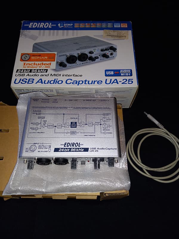 Edirol UA-25 2004 - Silver (high-grade aluminum chassis) | Reverb