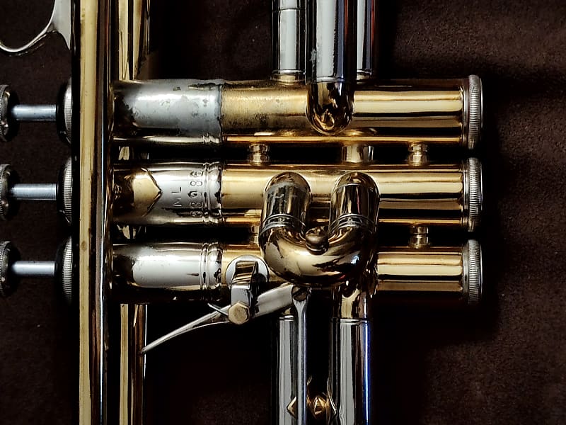 Bach Stradivarius Trumpet Model 37 1965-1966 Brass And Silver | Reverb
