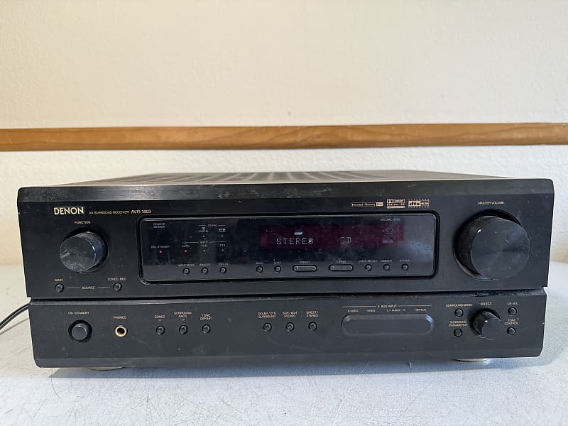 Denon AVR-1803 Receiver HiFi Stereo 5.1 Channel Home Theater | Reverb