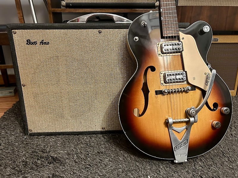 Valco Made Gretsch 6154 Super Bass 1965- Twin 6L6 Amps Tube | Reverb