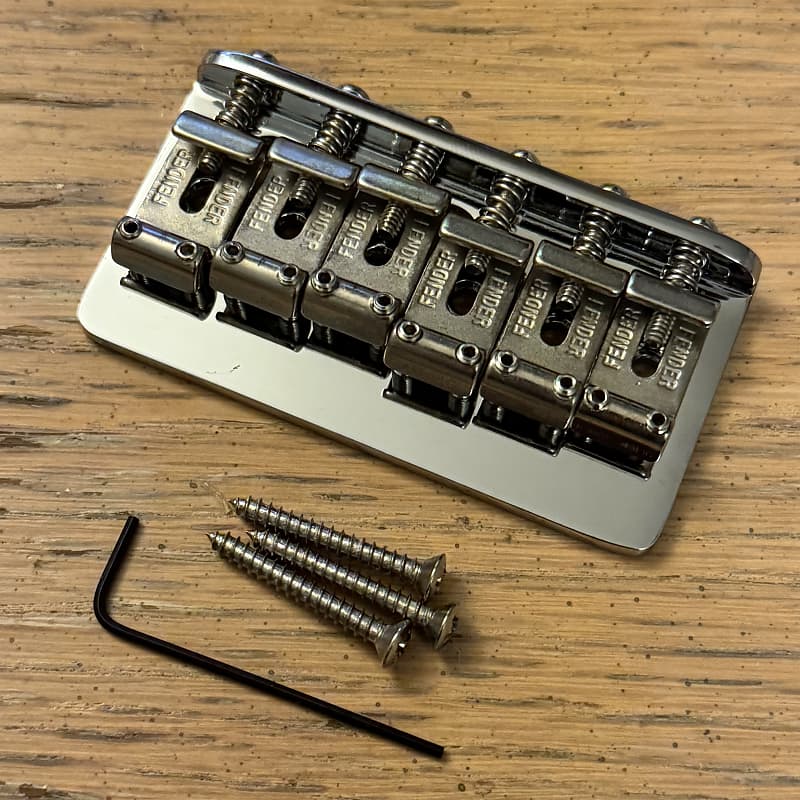 Fender American Vintage Hardtail Reissue Bridge Chrome 72 | Reverb
