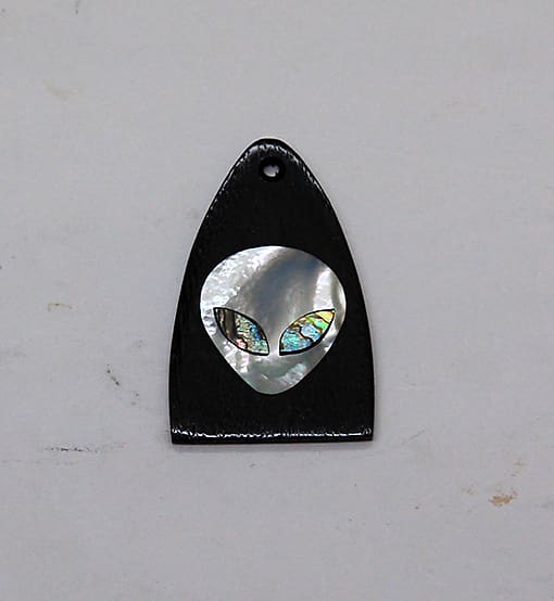 Truss Rod Cover with Alien Head Inlay 03 will fit PRS | Reverb