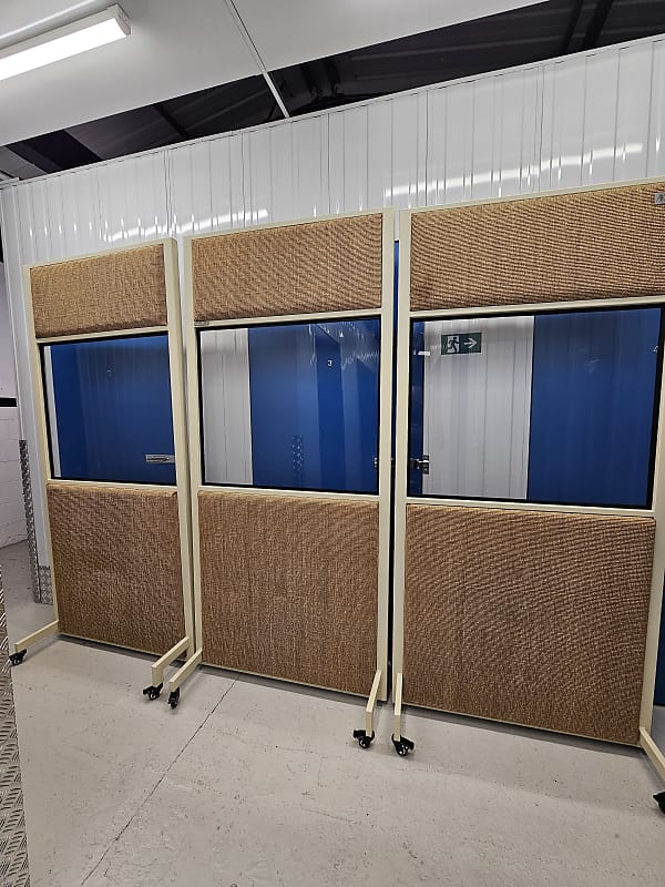 Abbey Road Studio Gobos Baffles mobile Panels mobile | Reverb UK