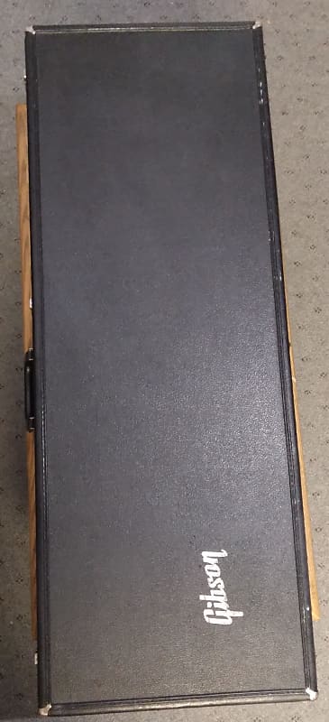 Gibson SG Rectangular Square Hard Case 60s-70s - Black/Purple | Reverb