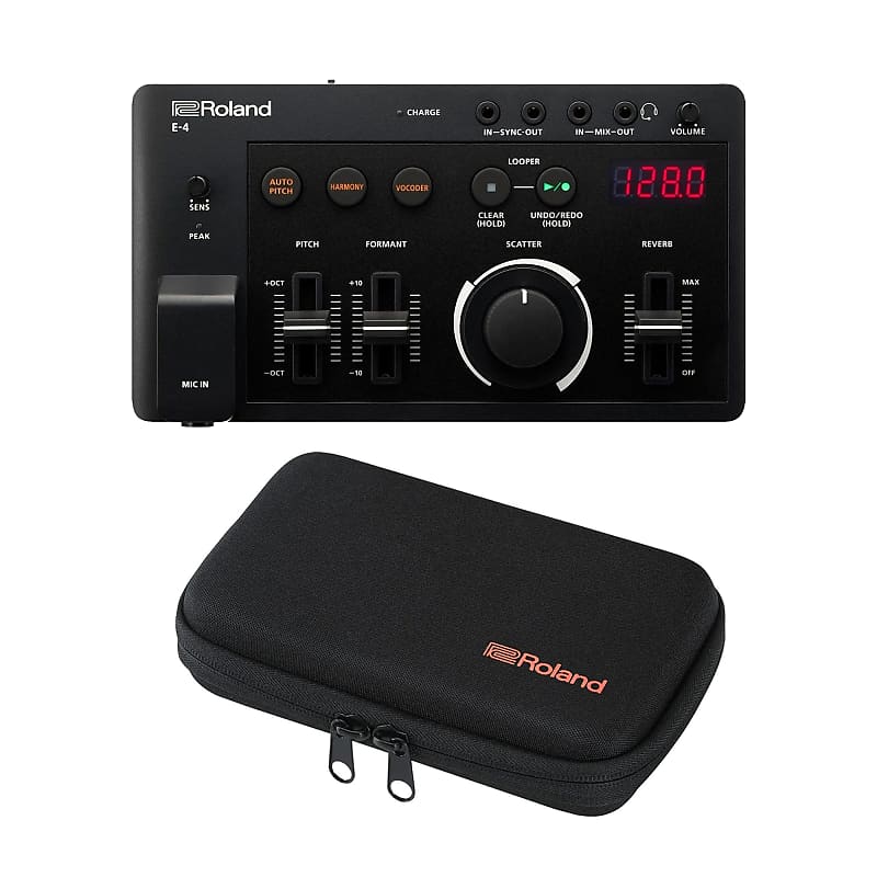Roland Aira Compact E-4 Voice Tweaker and Carry Case Bundle | Reverb