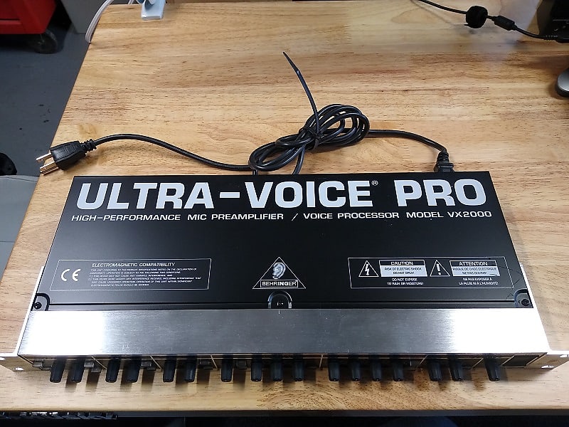 Behringer Ultra-Voice Pro VX2000 Voice Processor | Reverb